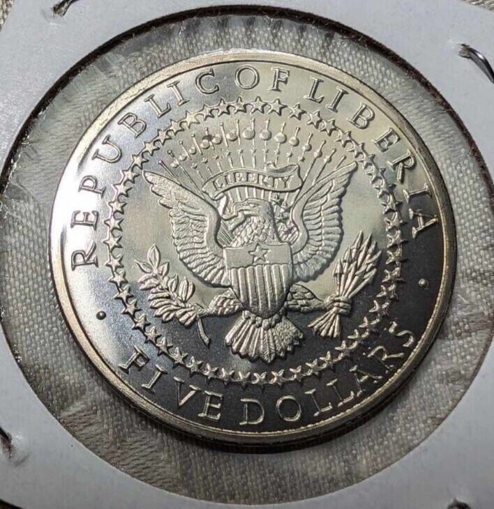 Republic of Liberia Five Dollars Coin - Ulysses S. Grant 2000 | eBay