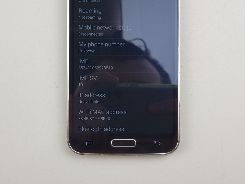 Samsung Galaxy S5 (SM-G900A) 16GB - Black (AT&T) Smartphone - Clean ...