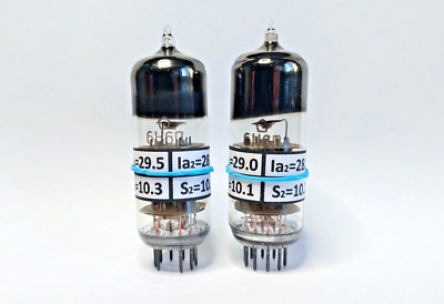 US Stock! 6N6P / 6N6 / 6H6P / 6Н6П MATCHED PAIR (2pcs) TUBES / VALVES ...