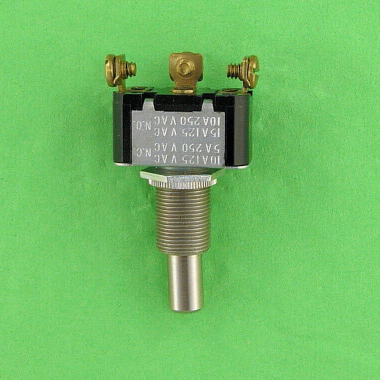 Extra Long 18mm 15/32" Bushing Push Button Switch SPDT NO NC 15A Amp ...