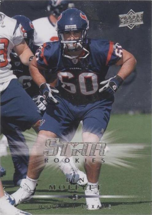 2008 Upper Deck - Star Rookies Ben Moffitt #210 (RC) for sale online | eBay