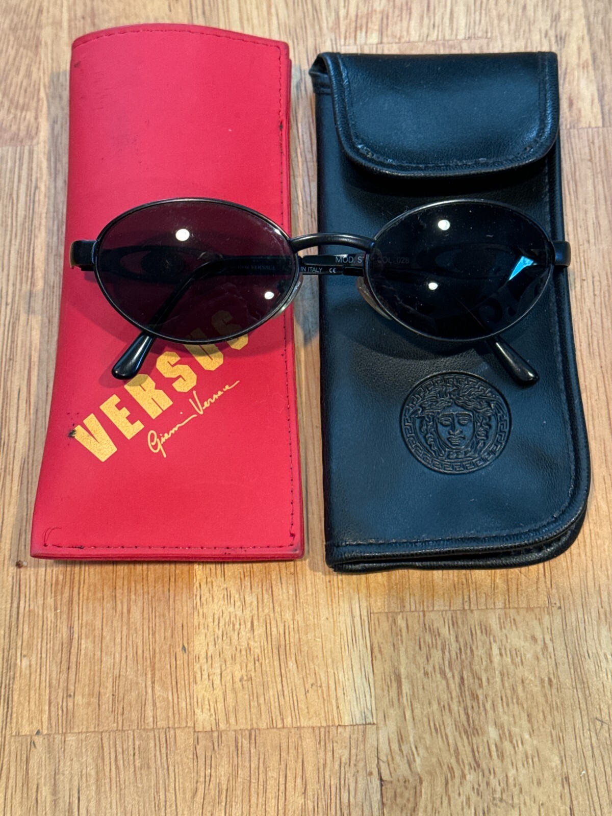 GIANNI VERSACE MEDUSA Logo Black SUNGLASSES MOD S79 COL 028 2 FREE ...