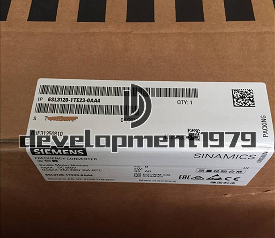 1PC NEW Siemens SINGLE MOTOR MODULE 6SL3120-1TE23-0AA4 | eBay