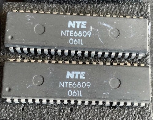 Lot of (2) NTE-6809 8-but Microprocessor IC “New” FREE Shipping | eBay