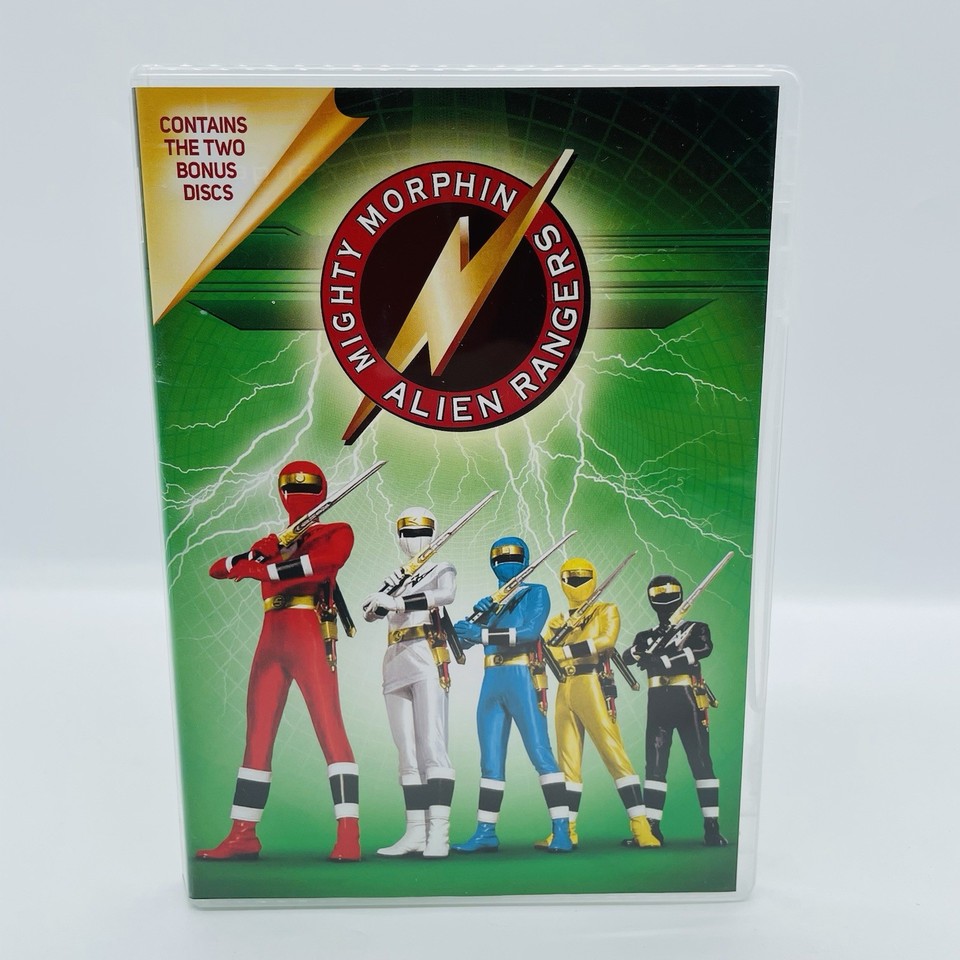 Mighty Morphin Alien Rangers (DVD, 2013, 3-Disc Set) Shout Factory ...