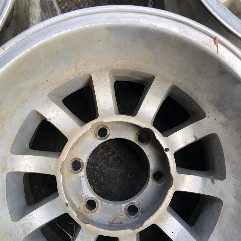 VINTAGE 15X10 WESTERN BULLET WHEELS 6X5.5 6 LUG CHEVROLET K10 4X4 ...
