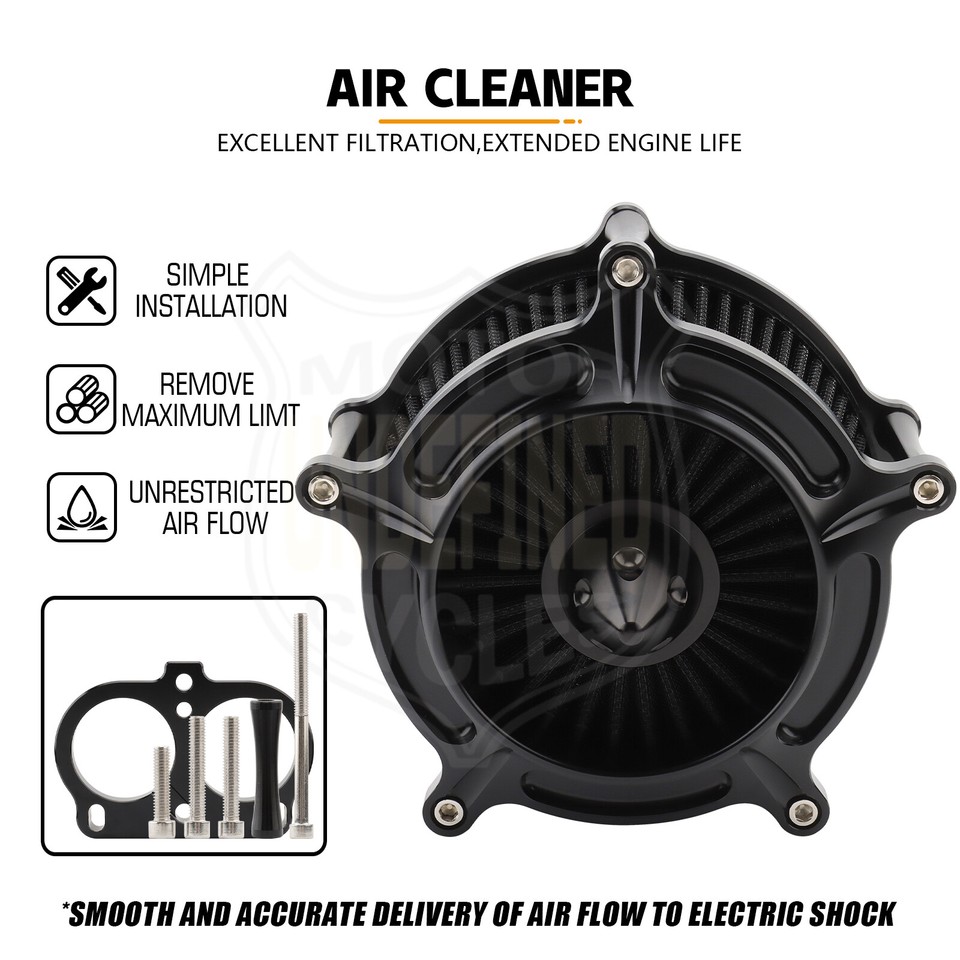 CNC Air Cleaner Intake Air Filters For 2017-2020 Harley XG750A Street ...