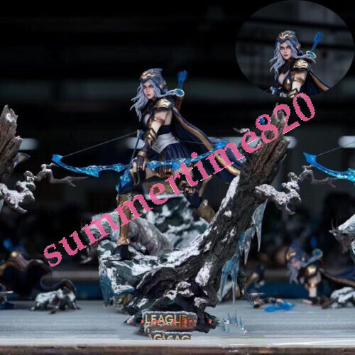JIMEI Palace LOL Ashe Resin Model Painted In Stock Statue H33cm ...