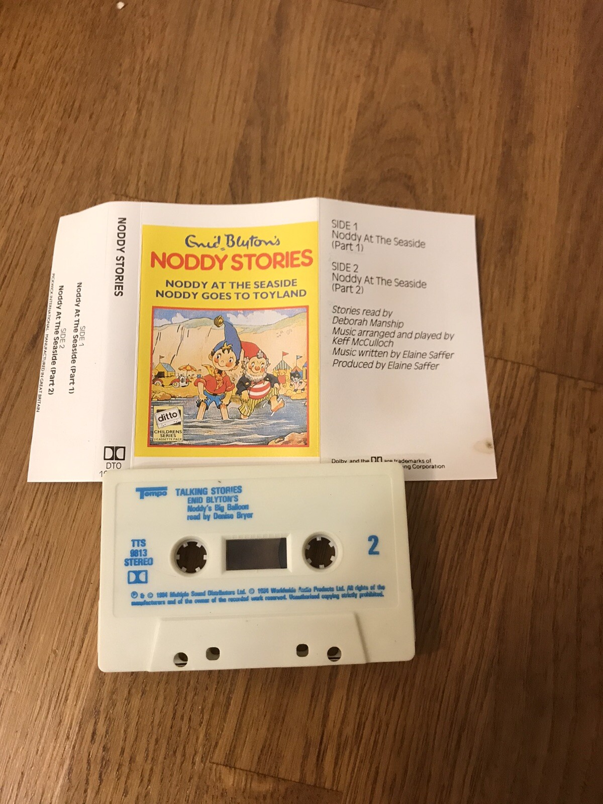 Rare Children’s Audio Cassette - Enid Blyton Noddy Stories- 1984 ...