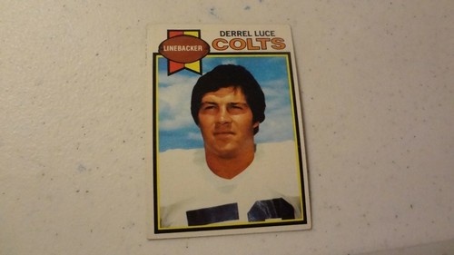 1979 TOPPS # 9 DERREL LUCE FOOTBALL CARD | eBay