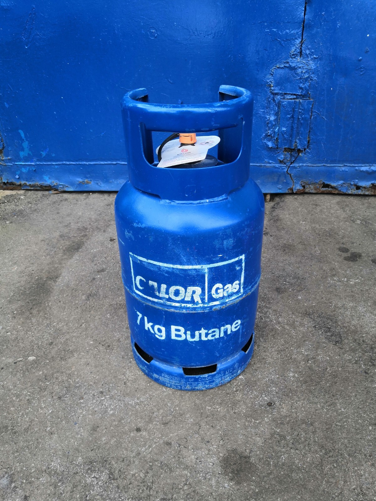 7Kg Butane Calor Full Gas Bottle - Motorhome/Caravan/Heating ...