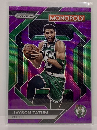 2023-24 Panini PRIZM MONOPOLY JAYSON TATUM ALL-STARS PURPLE WAVE #PS2 ...