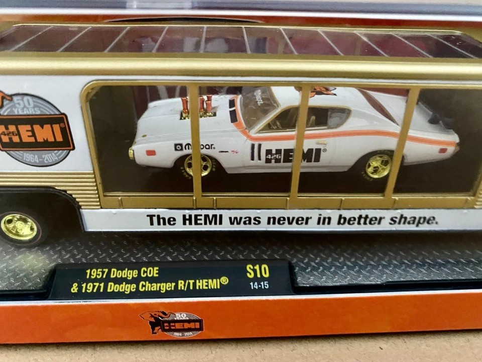 M2 Machines 1957 Dodge COE & 1971 Dodge Charger R/T Hemi Premium ...