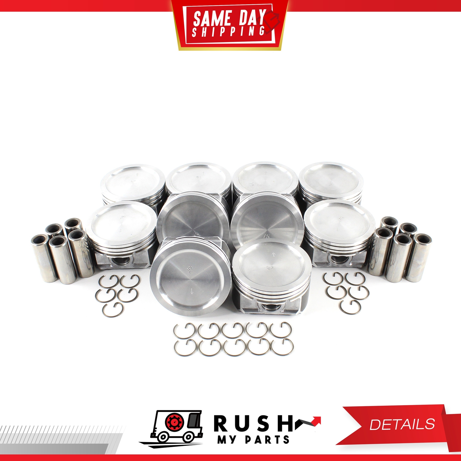 03-04 Master Engine Rebuild Kit For Ford E-350 6.8L V10 SOHC 20v DNJ ...