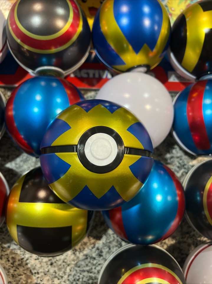 Empty Pokémon Poke ball TCG Tins (Storage, display, cosplay) | eBay UK