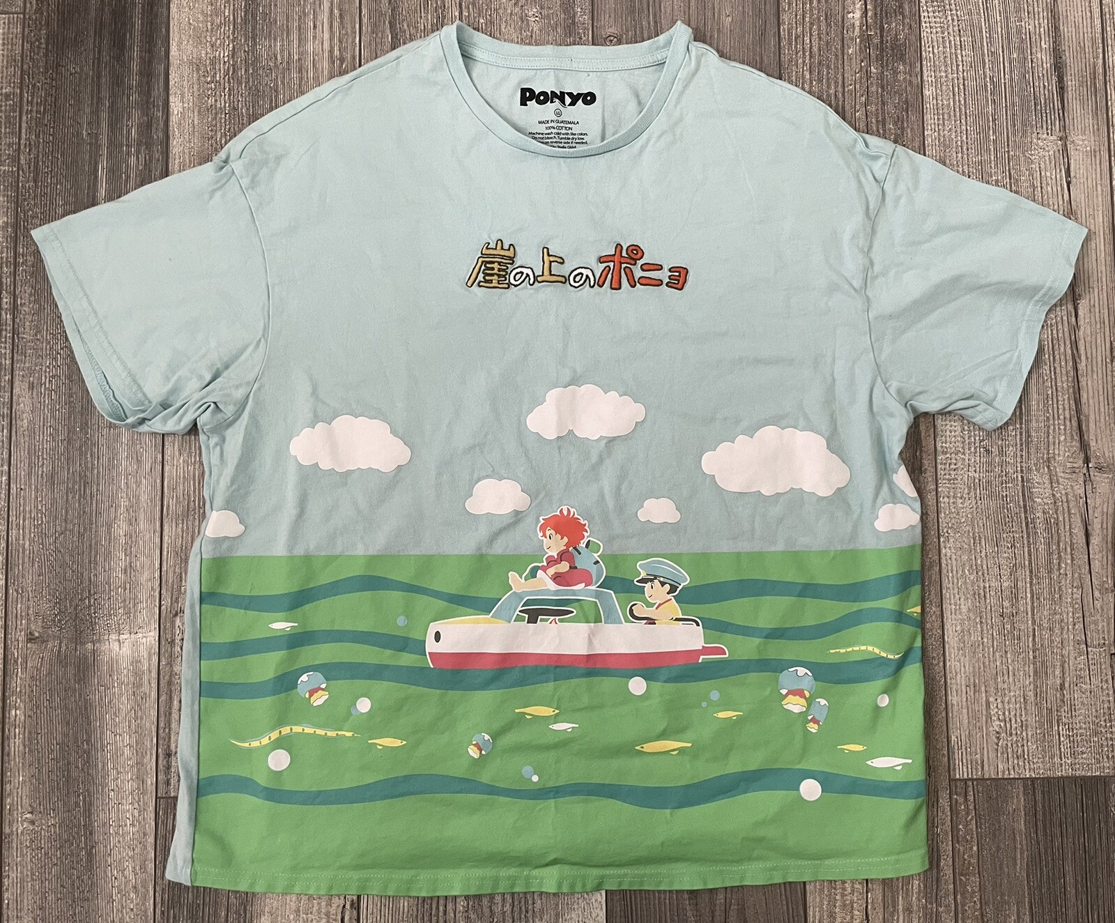 Ponyo Studio Ghibli Shirt Size Large Her Universe 200… - Gem