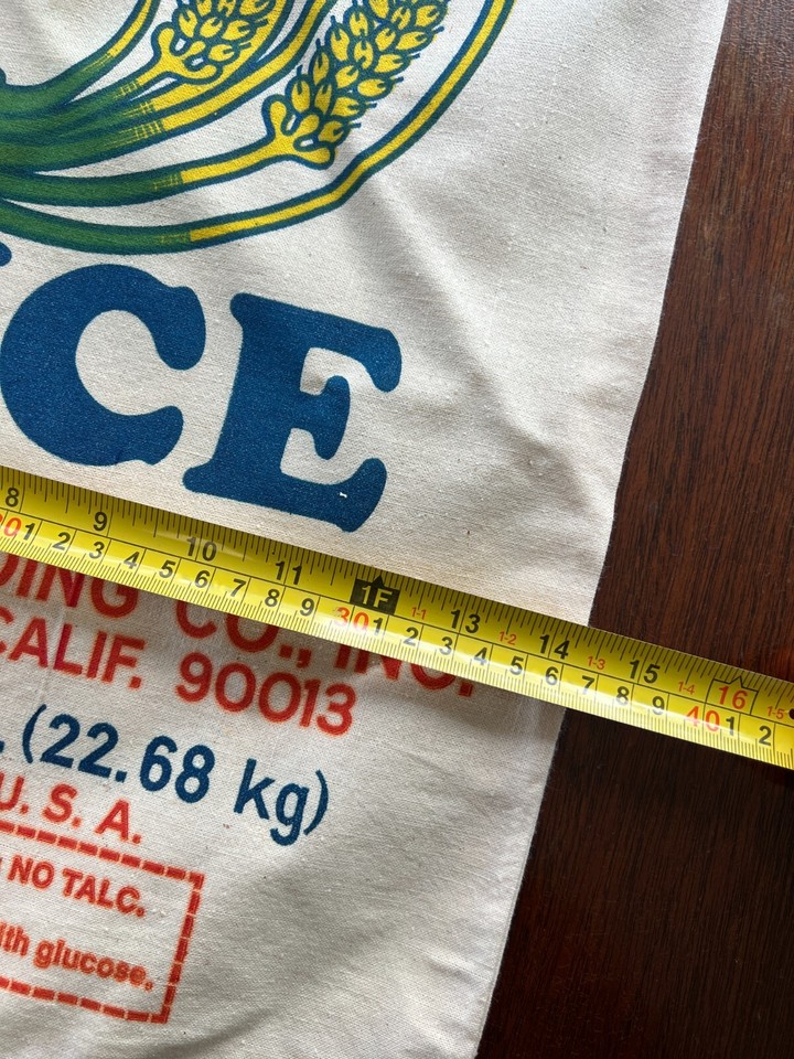 MIYAKO CALROSE RICE BAG (31" x 14") 50 lbs bag - RARE | eBay