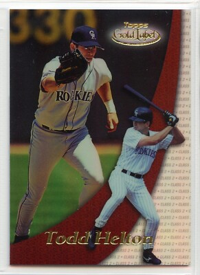 2000 Topps Gold Label Class 2 Baseball - #24 - Todd Helton - Colorado ...