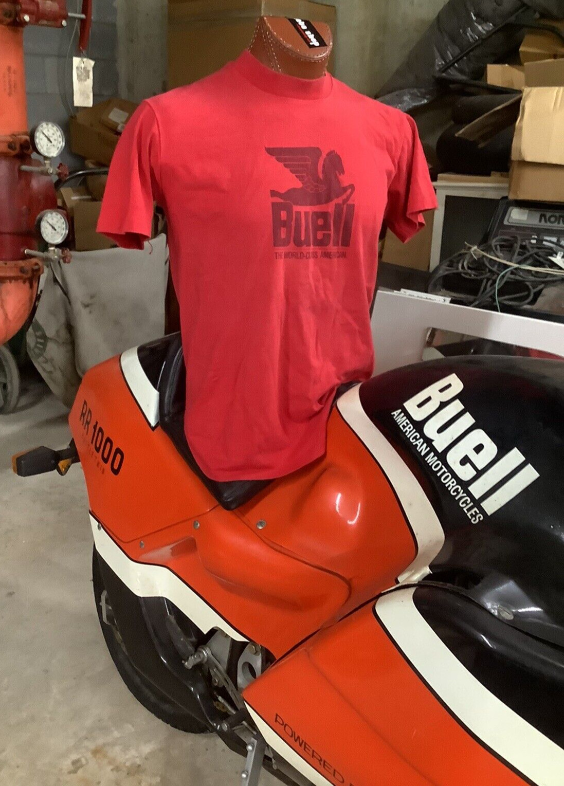 Original Vintage RARE Early Buell RR1000 Racing Japan… - Gem