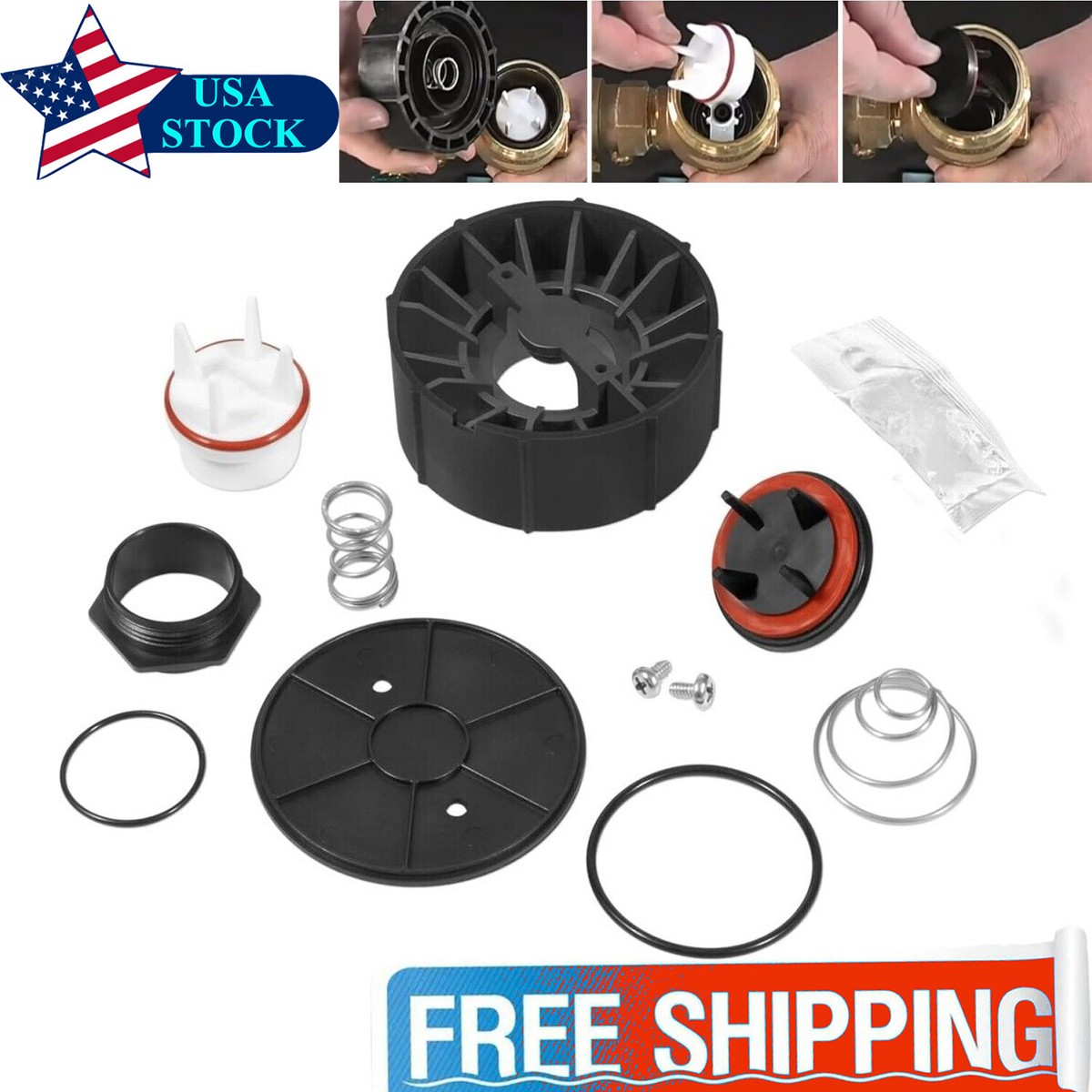 Watts 800m4 Repair Kit 1 Inch Outside Faucet Repair Kit 0887728 Repair ...