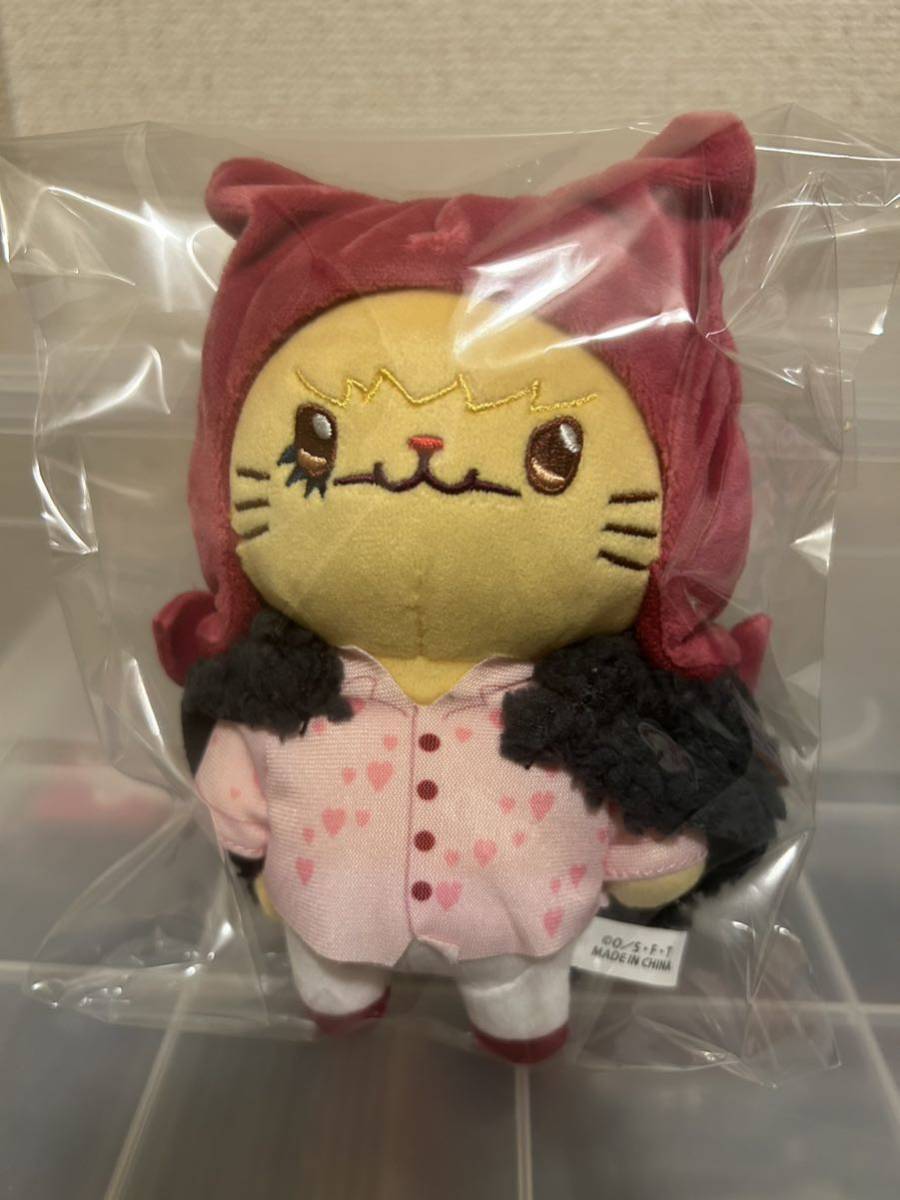 One piece WITHCAT Corazon with eye mask Plush toy (with ball chain) 10 ...