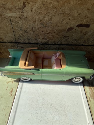 Vintage 1988 Mattel Barbie ‘57 Chevy Bel Air Convertible Turquoise Pink ...