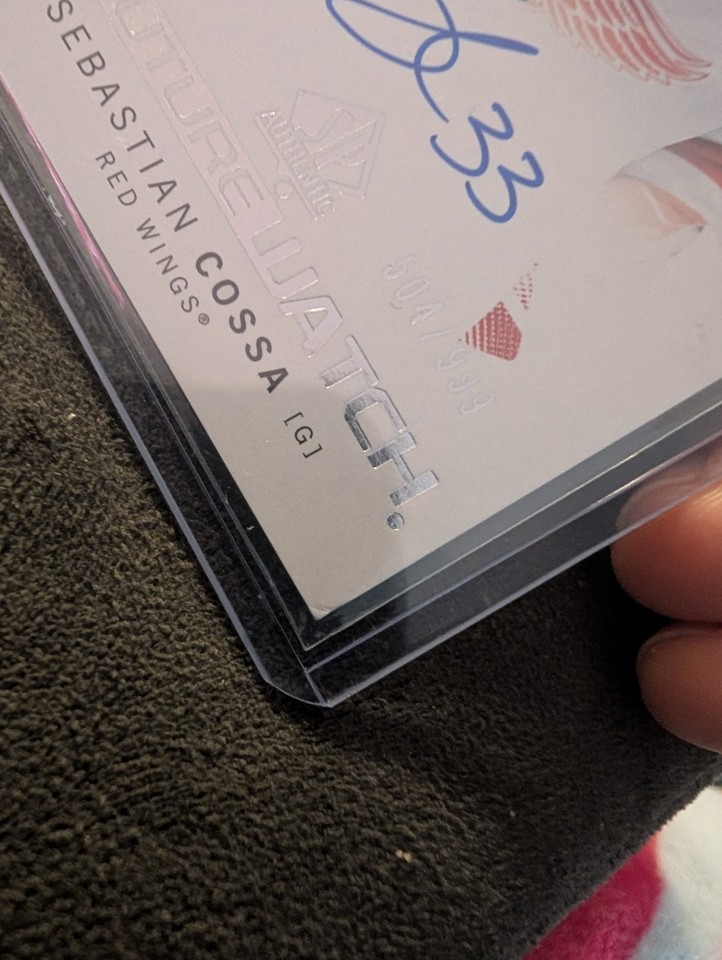 2024-25 SP Authentic Future Watch Sebastian Cossa RC Auto 618/999 #SC | eBay