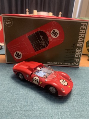 Strombecker 1/24 Scale Ferrari 365 P-2 With Original Box In Ex. Cond ...