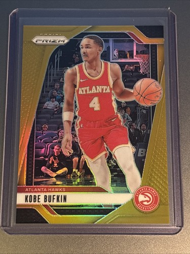 2024-25 Panini Prizm KOBE BUFKIN True GOLD PRIZM 07/10 ATL Hawks #166 | eBay