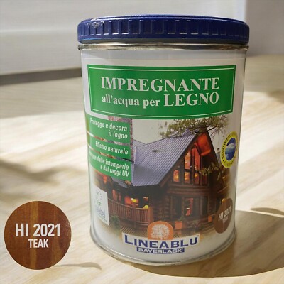 IMPREGNANTE ALL'ACQUA PER LEGNO Sayerlack HI 2021 Teak 750 ml | eBay