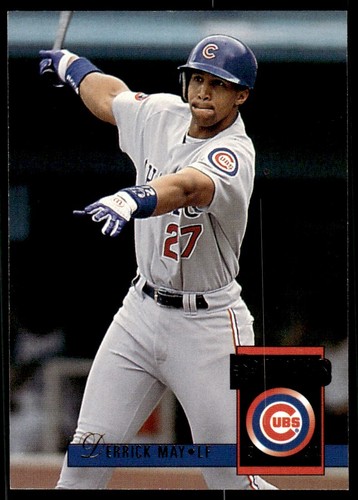 1994 Donruss Baseball Card Derrick May Chicago Cubs #178 | eBay