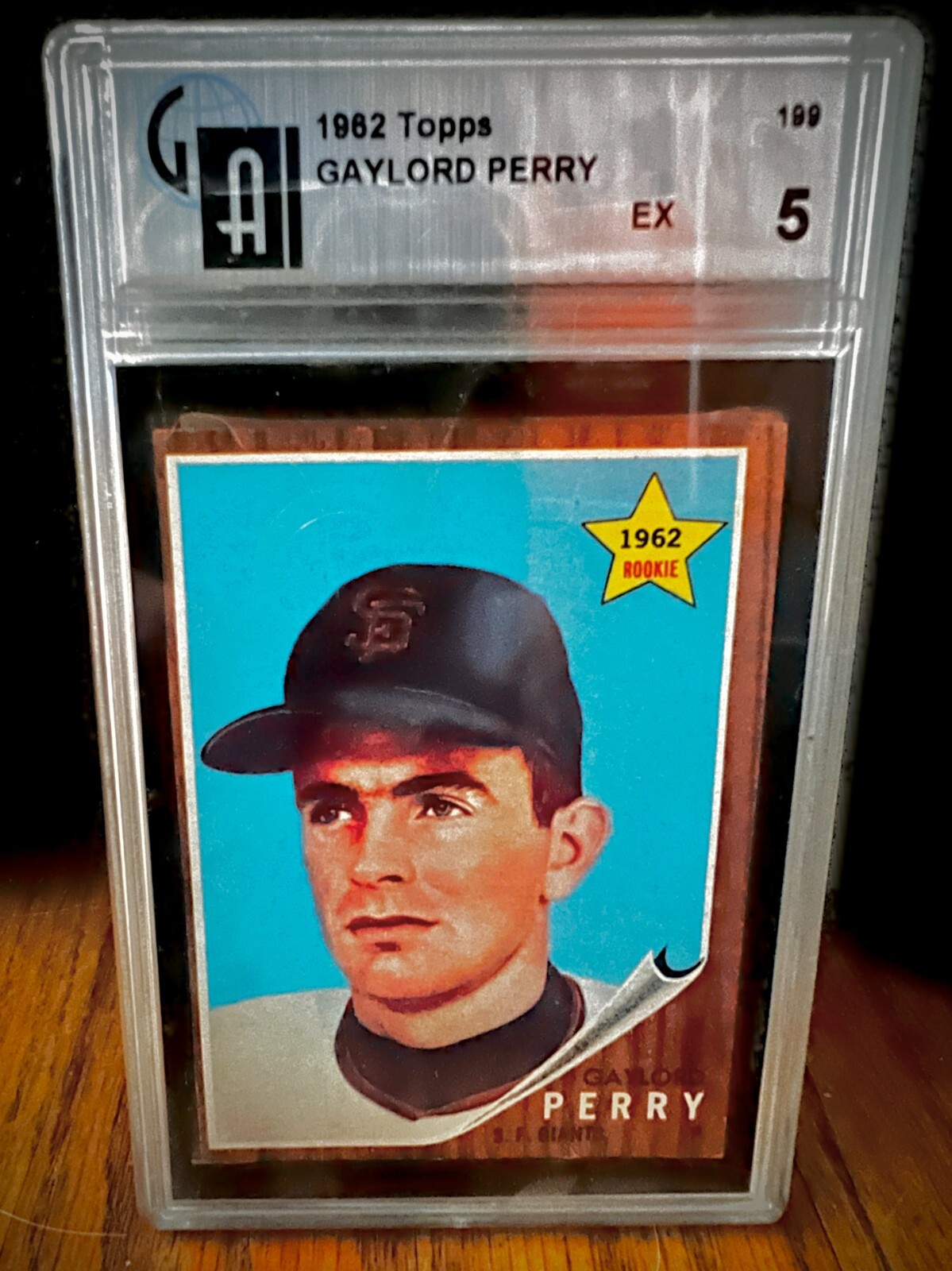 1962 Topps Gaylord Perry Grade 5 EX Rookie Card RC #199 SF Giants | eBay