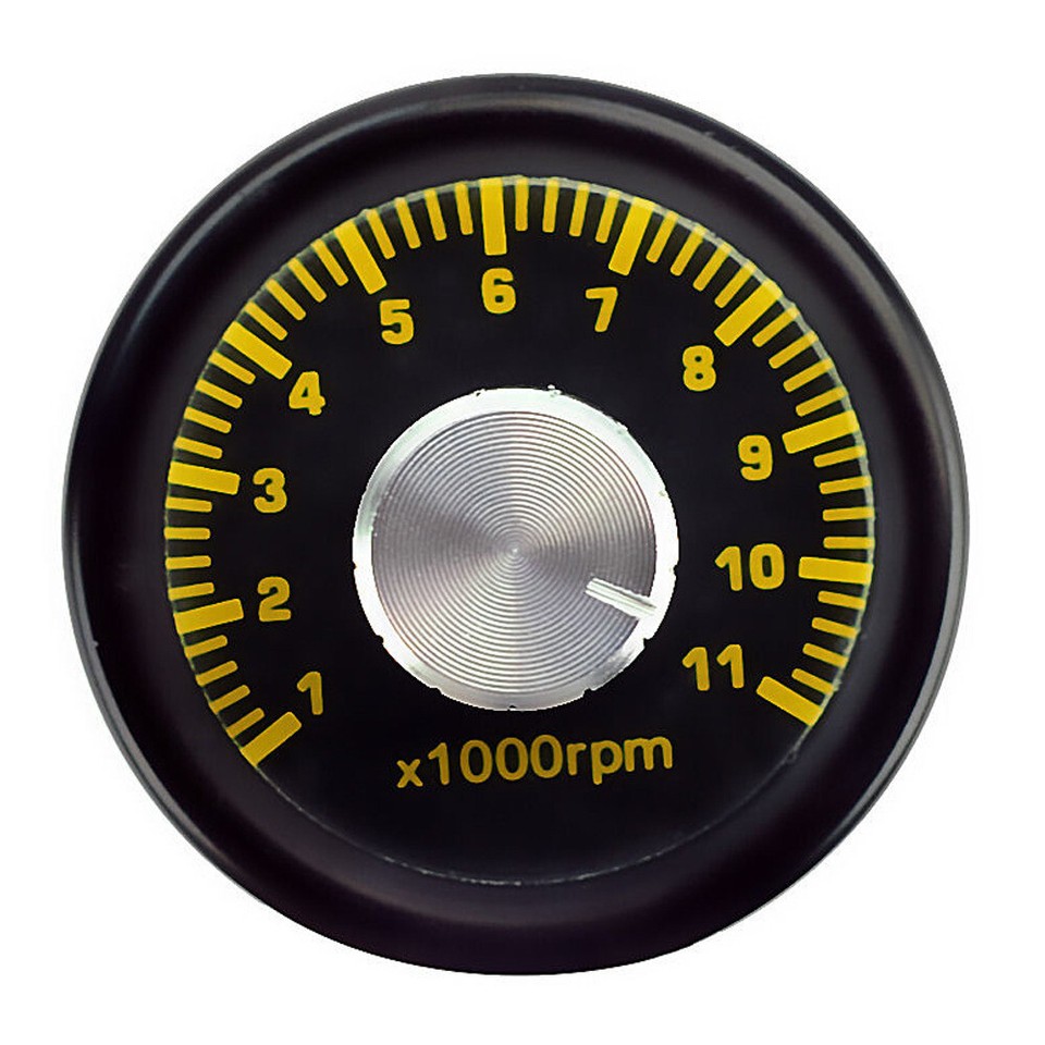 Adjustable Tachometer RPM Tacho Gauge Shift Light Lamp Red LED ...