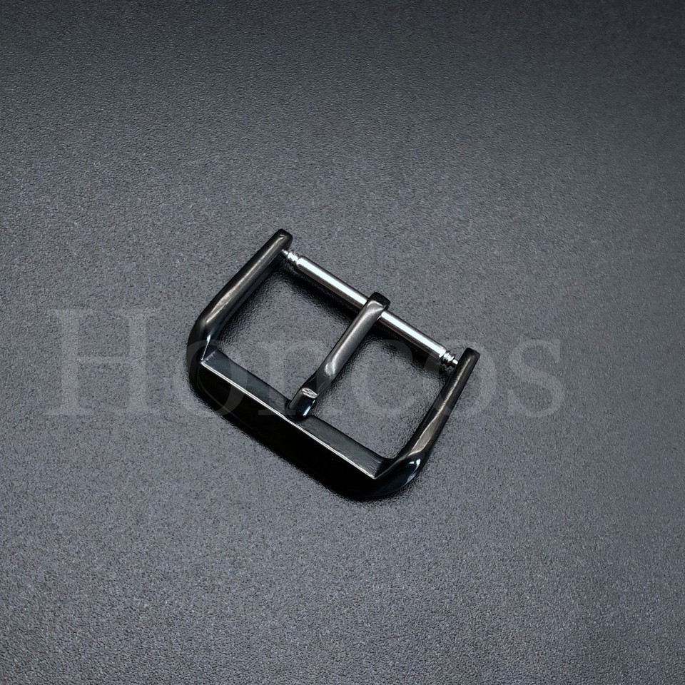 20 MM Pre V Spring Bar Pin Buckle Clasp Watch Leather Rubber Strap ...