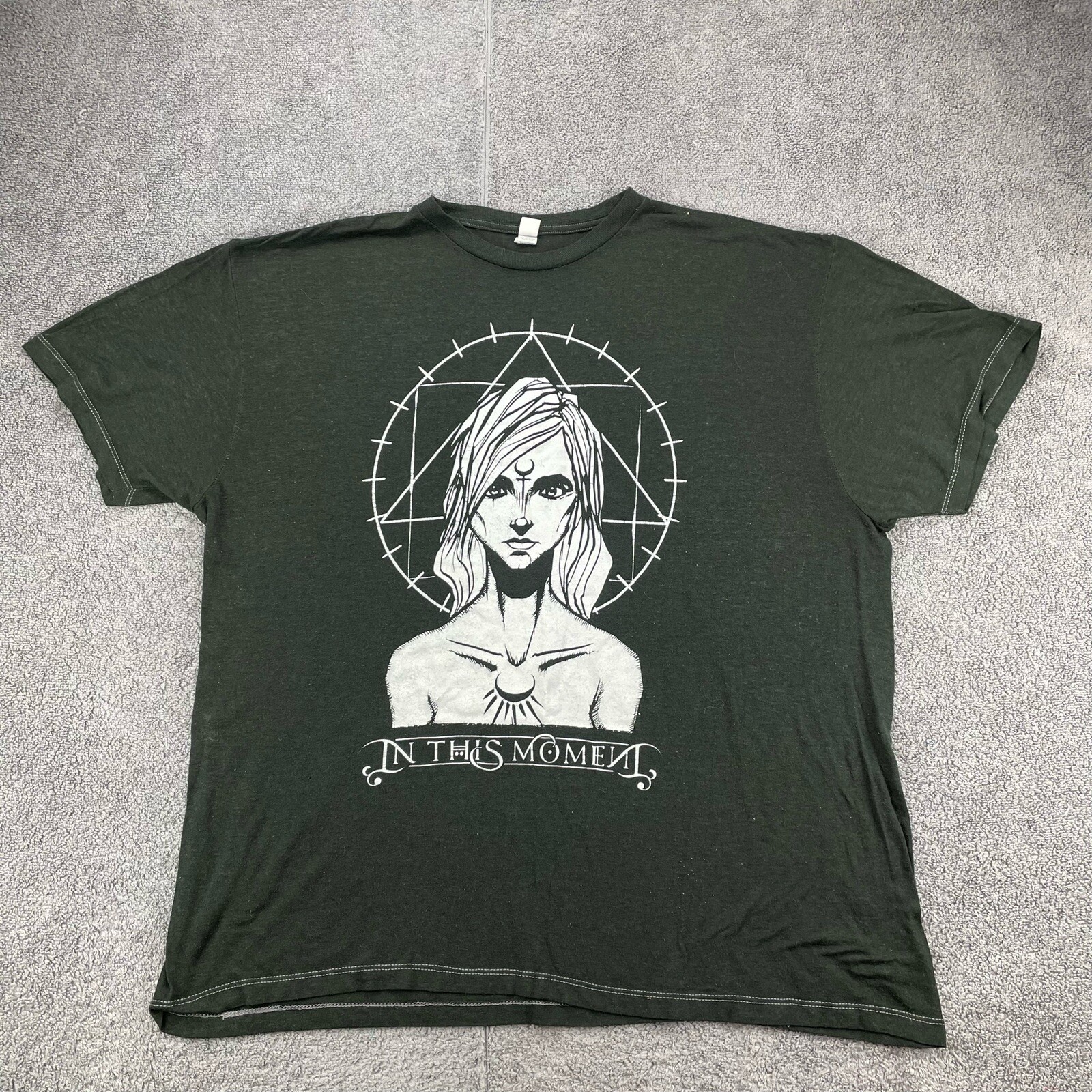 In This Moment Half God Half Devil Band Womens T-Shir… - Gem