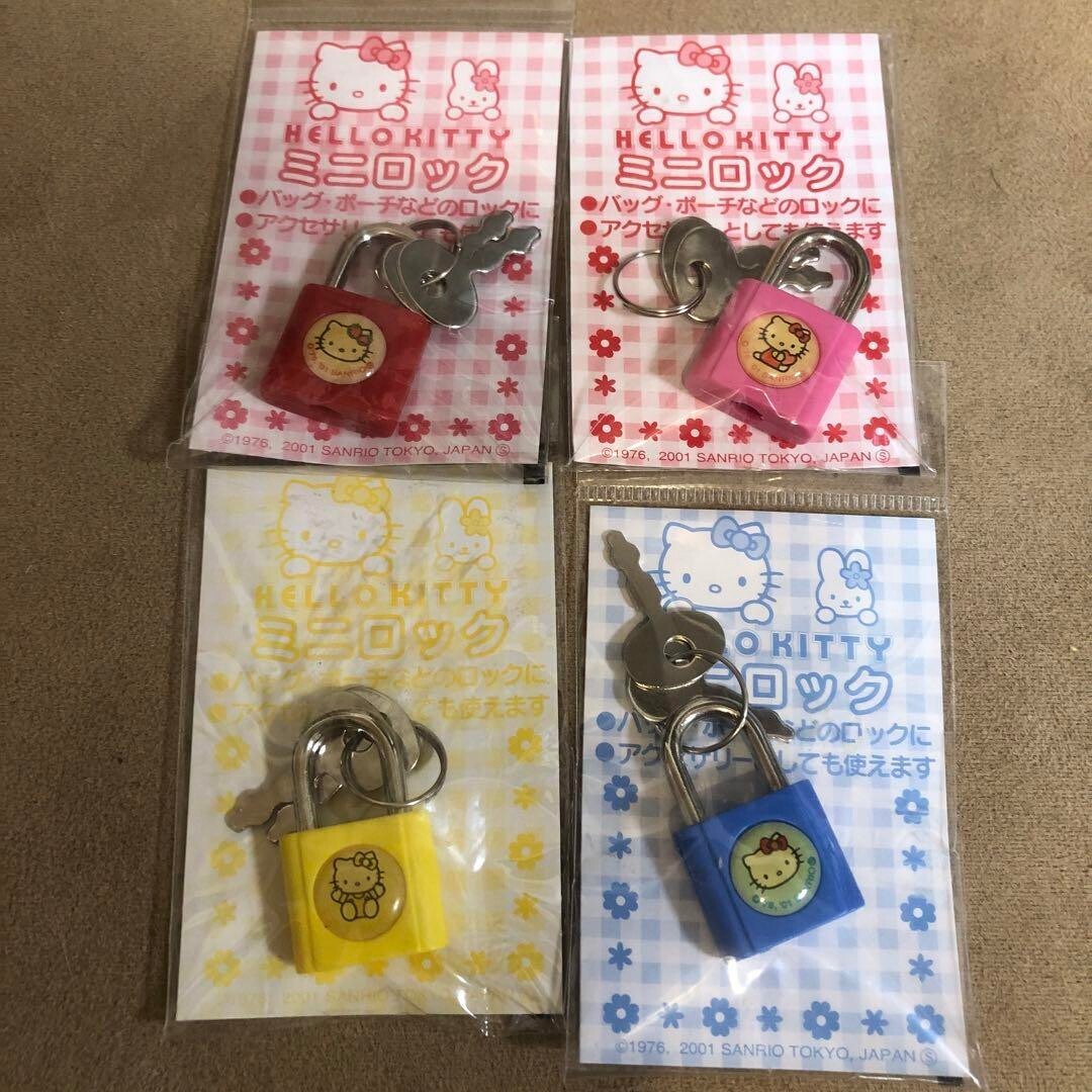Hello Kitty padlock set HELLO KITTY 2001 Retro | eBay