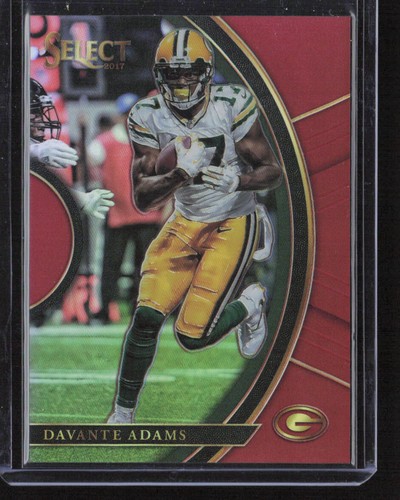 Davante Adams 2017 Panini Select Football Concourse Maroon Prizm ...