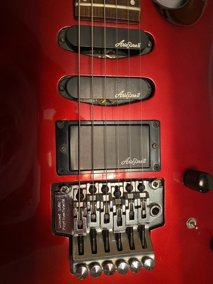 ARIA PRO II MAGNA SERIES MA-30 Electric Guitar Crimson Red USA SELLER ...