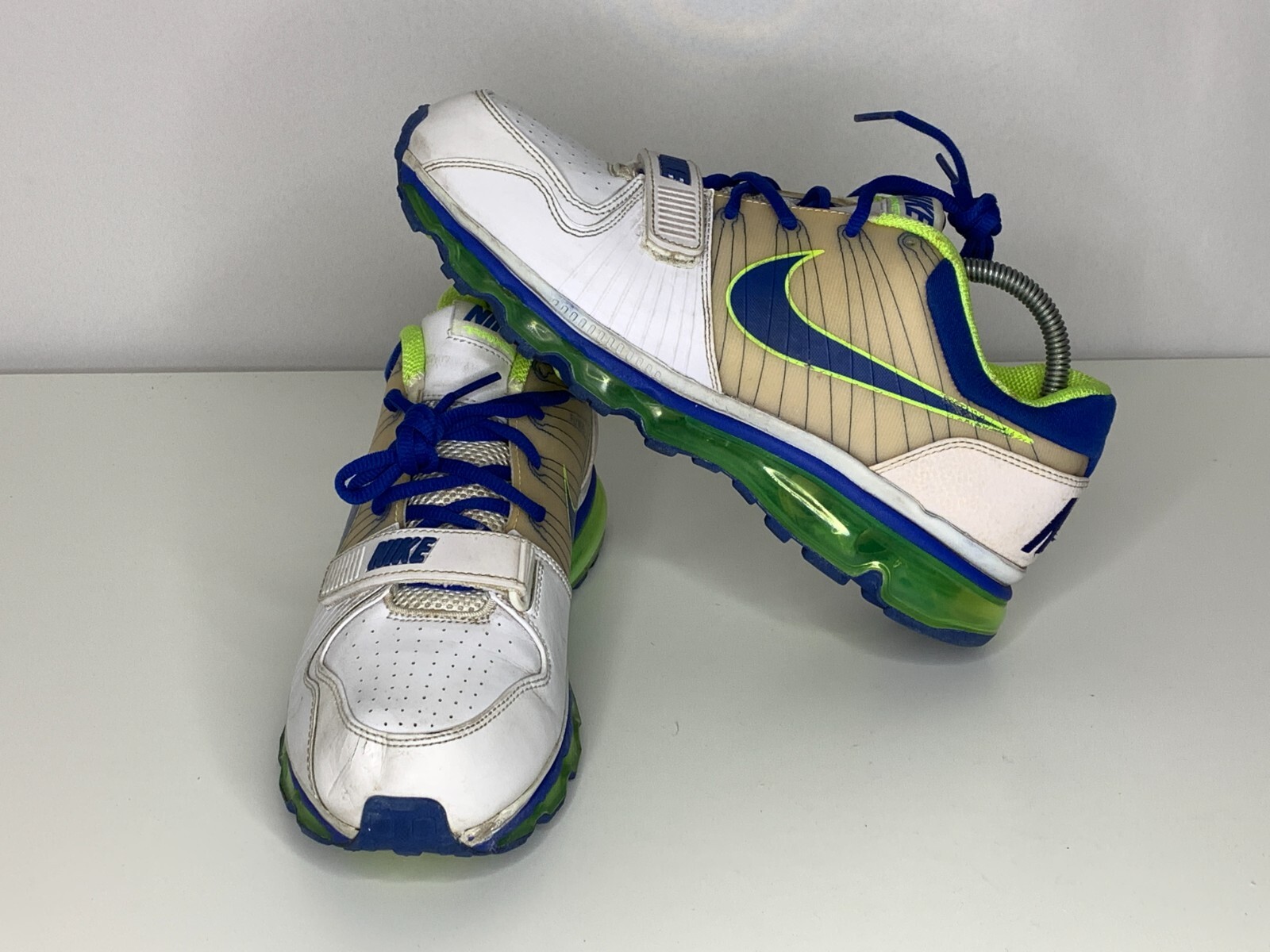 *RARE* Nike Air Max Trainer 1+ White/Varsity Royal-Vo… - Gem