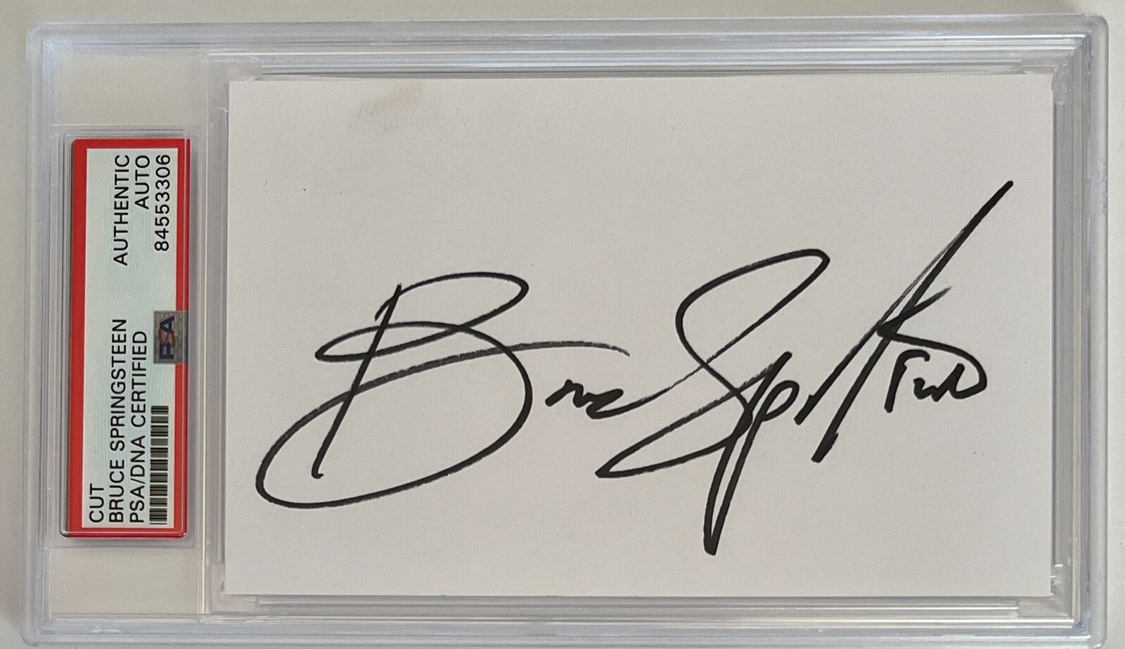 Bruce Springsteen Autographed Memorabilia | Signed Photo, Jersey ...