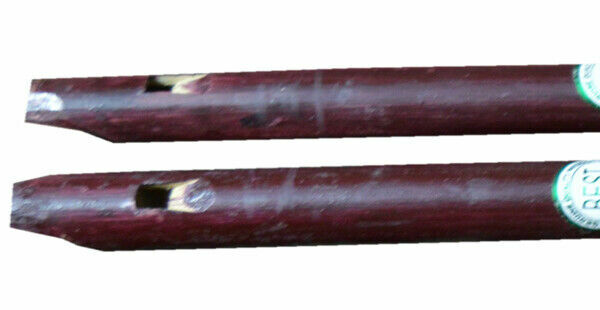 Indian Wood Wind Musical Instrument Algoza Bamboo Flute Big Size ...