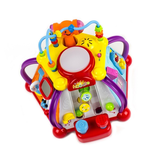 Toysery Musical Activity Cube Toy for Kids Educational Game Play Center ...