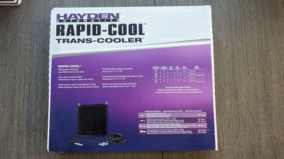 Hayden Automotive Rapid Trans-Cooler 679 | eBay