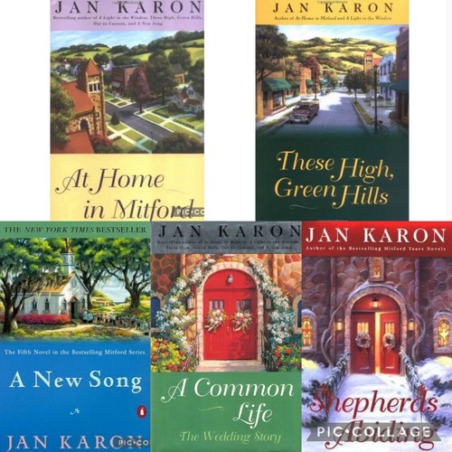 Jan Karon "The Mitford Years" Novels Series #1 #3 #5 -#6 & #8 Mixed Lot ...