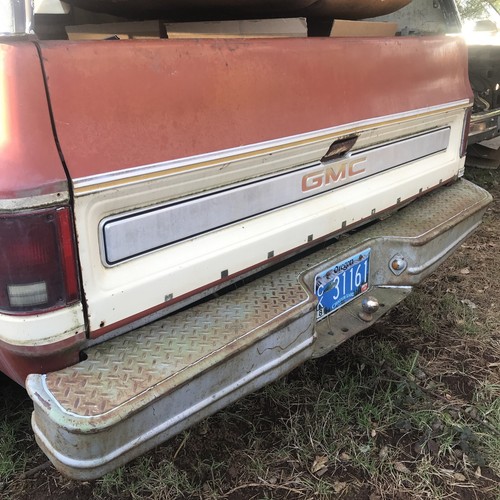 1973-1987 GMC Pickup Truck Tailgate Assembly W/ Trim Panels OEM | eBay