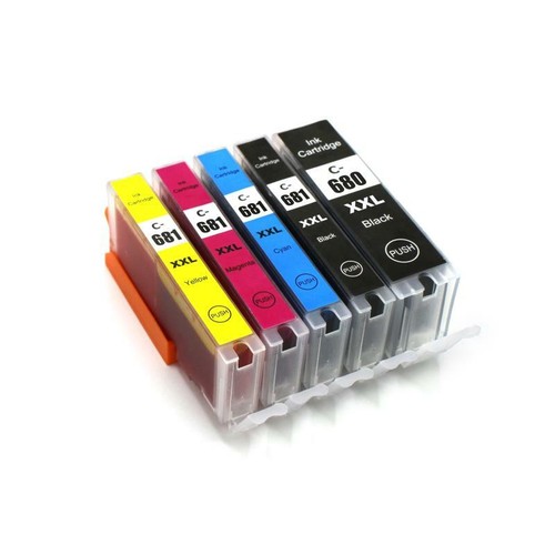 5x Ink For Canon 680XXL 681XXL PIXMA TR7560 TR8560 TS6300 TS6160 TS6260 ...