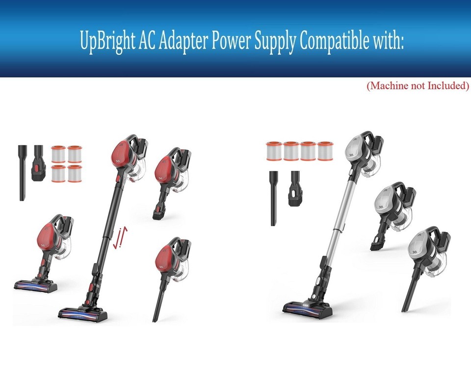 AC/DC Adapter For TMA T120 T121 6 in 1 Lightweight Cordless Stick ...