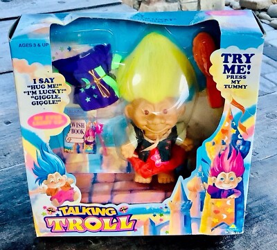 1992 Talking Troll Named (Hug Me) Made By Toymax Inc. Series Genres ...