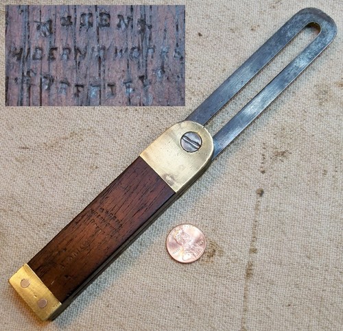 Wm Kent Hibernia Works 8 In Screw Lock Adjustable Bevel Square ...