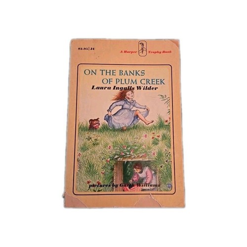 On the Banks of Plum Creek Paperback A Harper Trophy Book Laura Ingalls ...